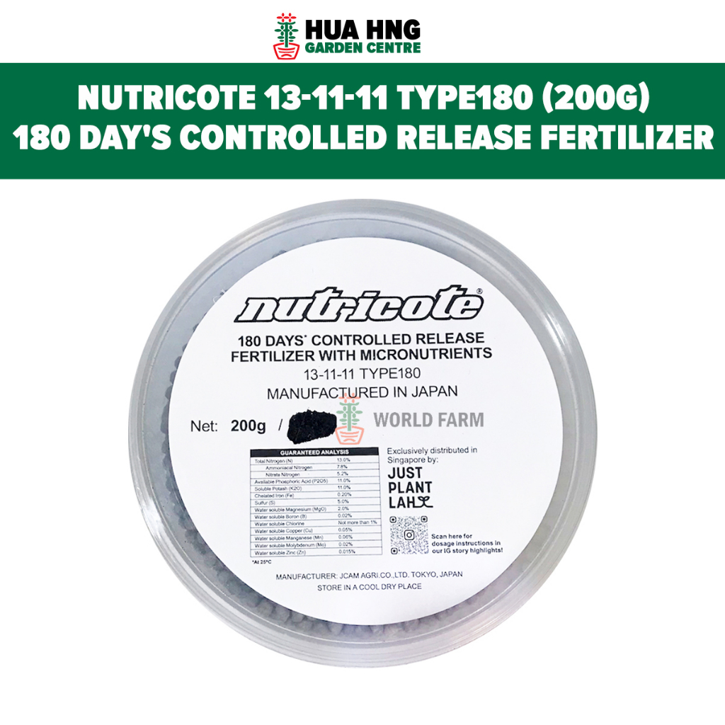 Nutricote 13-11-11 TYPE180 (White) 180 Day's Controlled Release ...