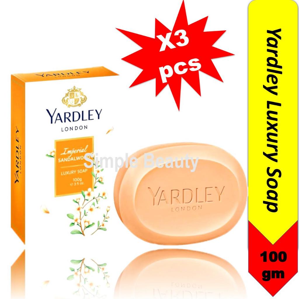 Yardley Imperial Sandalwood Luxury Soap, 3x100g | Shopee Singapore