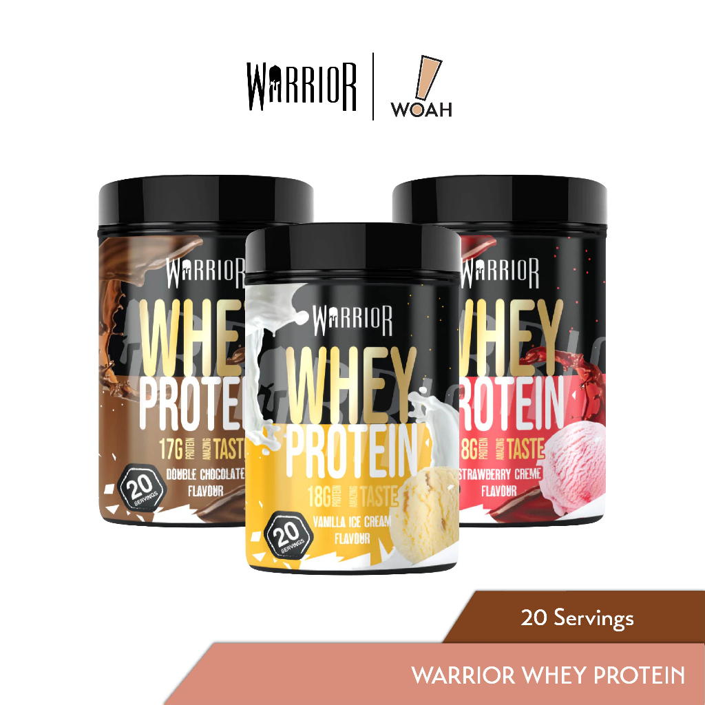 Warrior Whey Protein (500g) | Shopee Singapore
