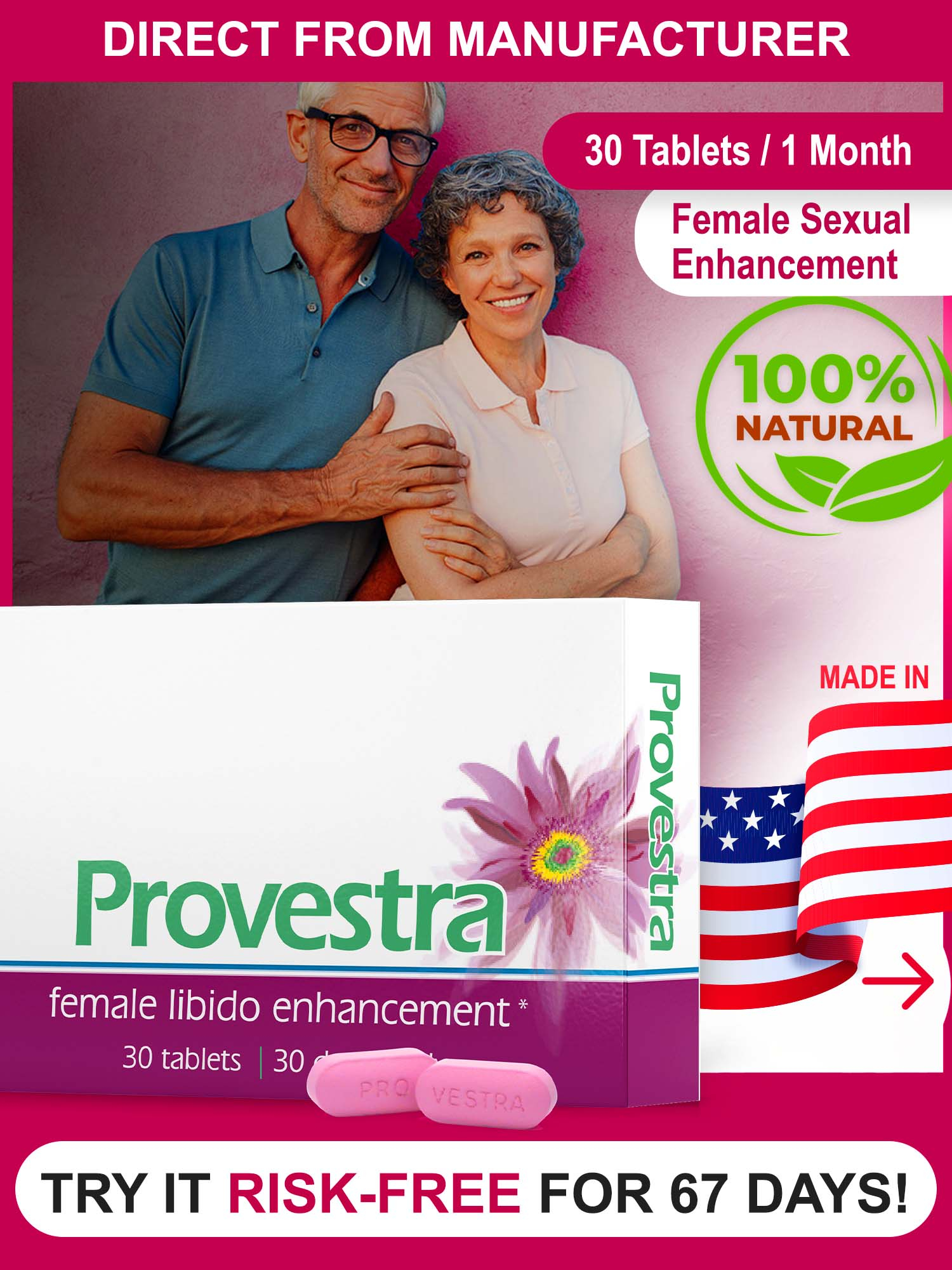 Provestra® Female Libido Supplement Performance Enhancer Intimacy