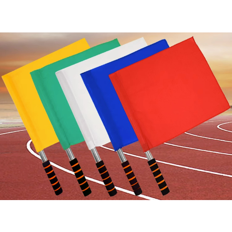 (SG Stock) Starting Flag, Racing Flag, Referee Flag, Athletics Flag ...