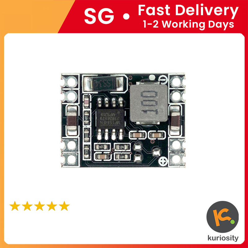 DC-DC Step Down Buck Converter 3.3V 5V 12V (3A) | Shopee Singapore