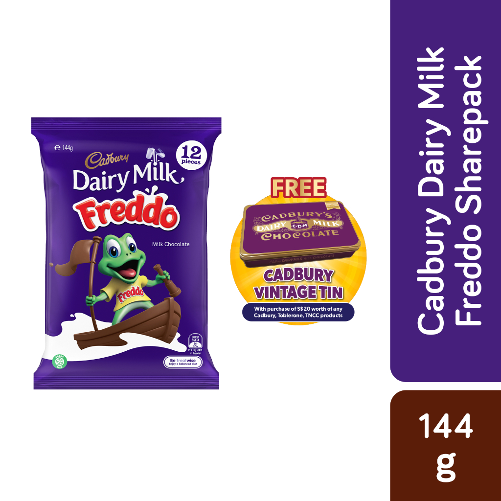 Cadbury Dairy Milk Chocolate Freddo Sharepack 144g [Australia] | Shopee ...