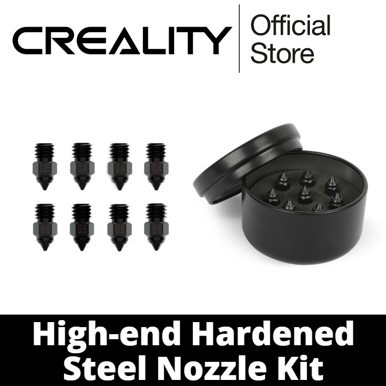 Creality High-end Hardened Steel Nozzle Kit 3D | Shopee Singapore