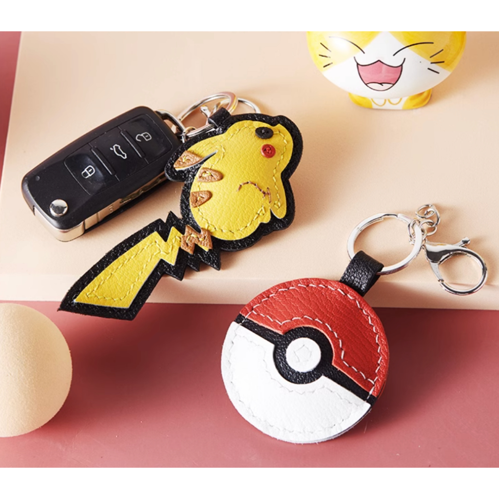 Handmade DIY Pikachu Pokemon Keychain (Great for gift) | Shopee Singapore