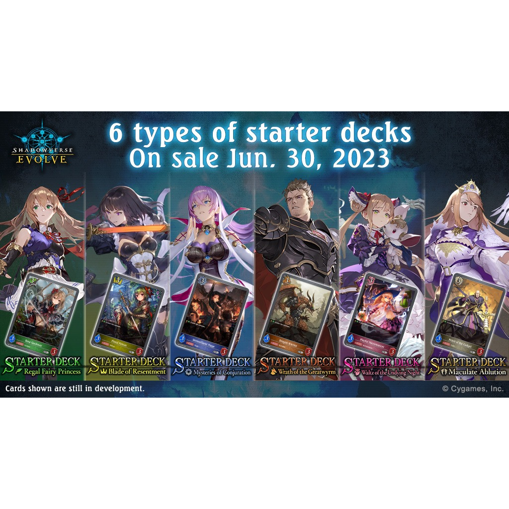 English Shadowverse Evolve - Starter Deck | Shopee Singapore