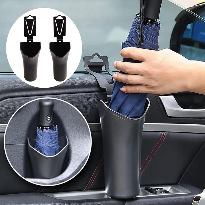 Car Umbrella Storage Box Waterproof Umbrella Sets Organizer Barrel Car ...