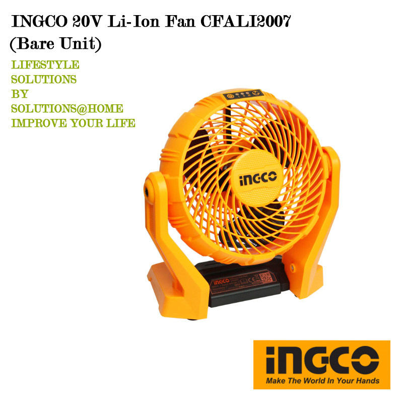 Ingco 20V Li-Ion Fan CFALI2007 | Shopee Singapore