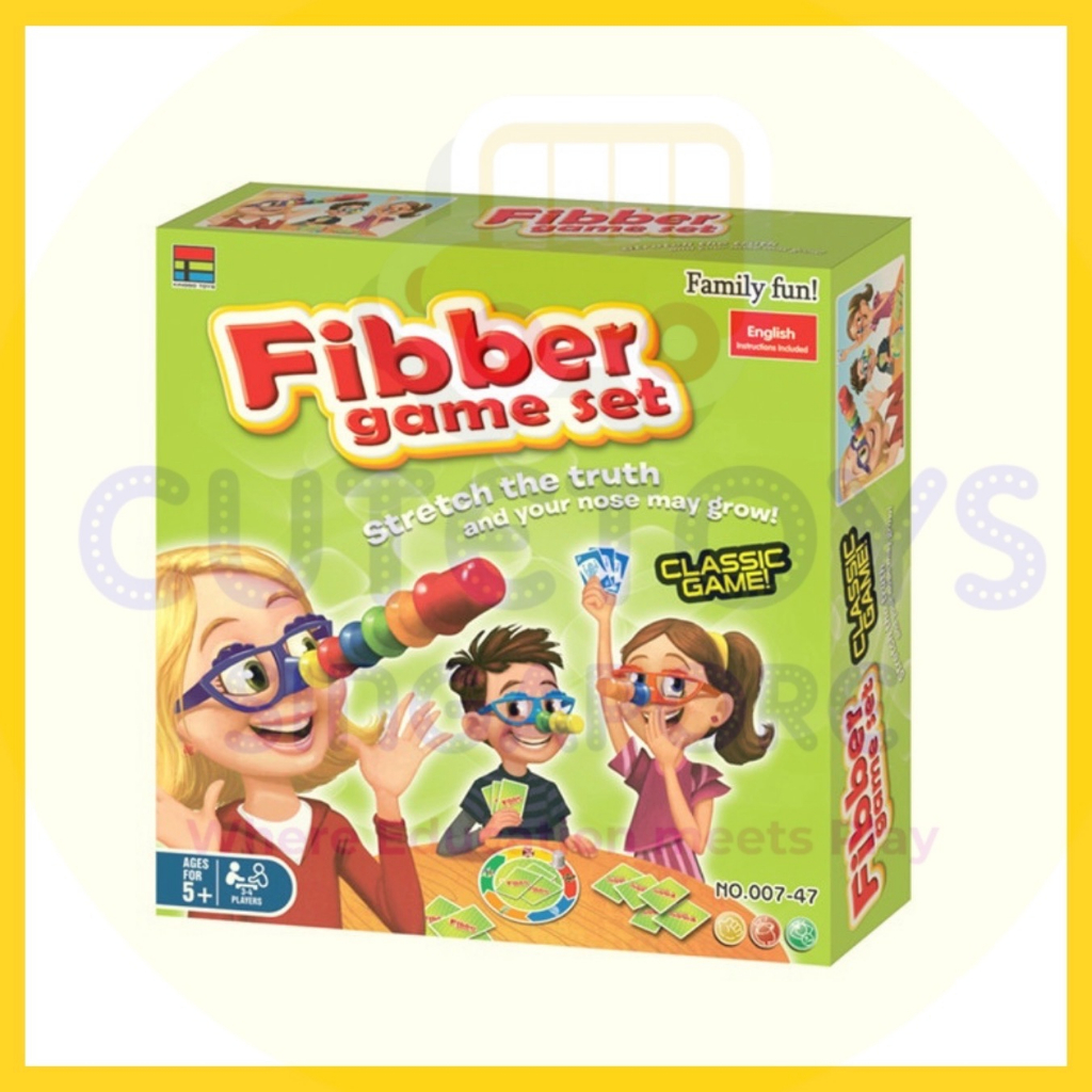 [SG STOCKS] Fibber Game Set Party Game - Family & Friends Interactive ...