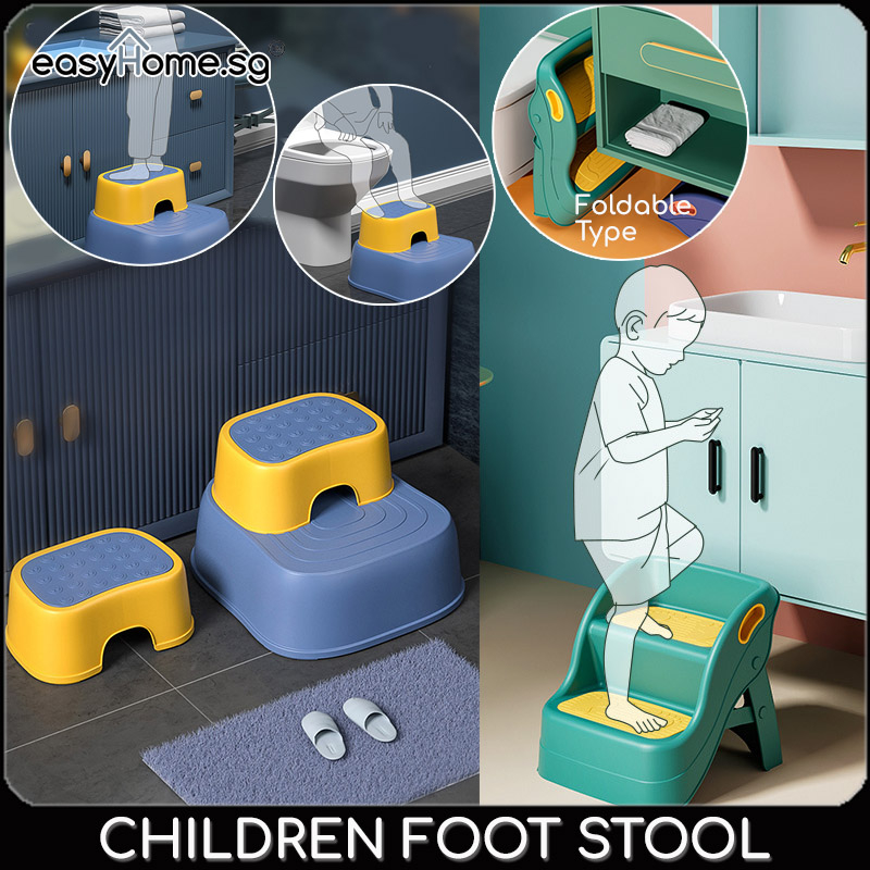 Easyhome.sg Children Step Stool / Kids Mini Ladder Toilet Bathroom Step ...