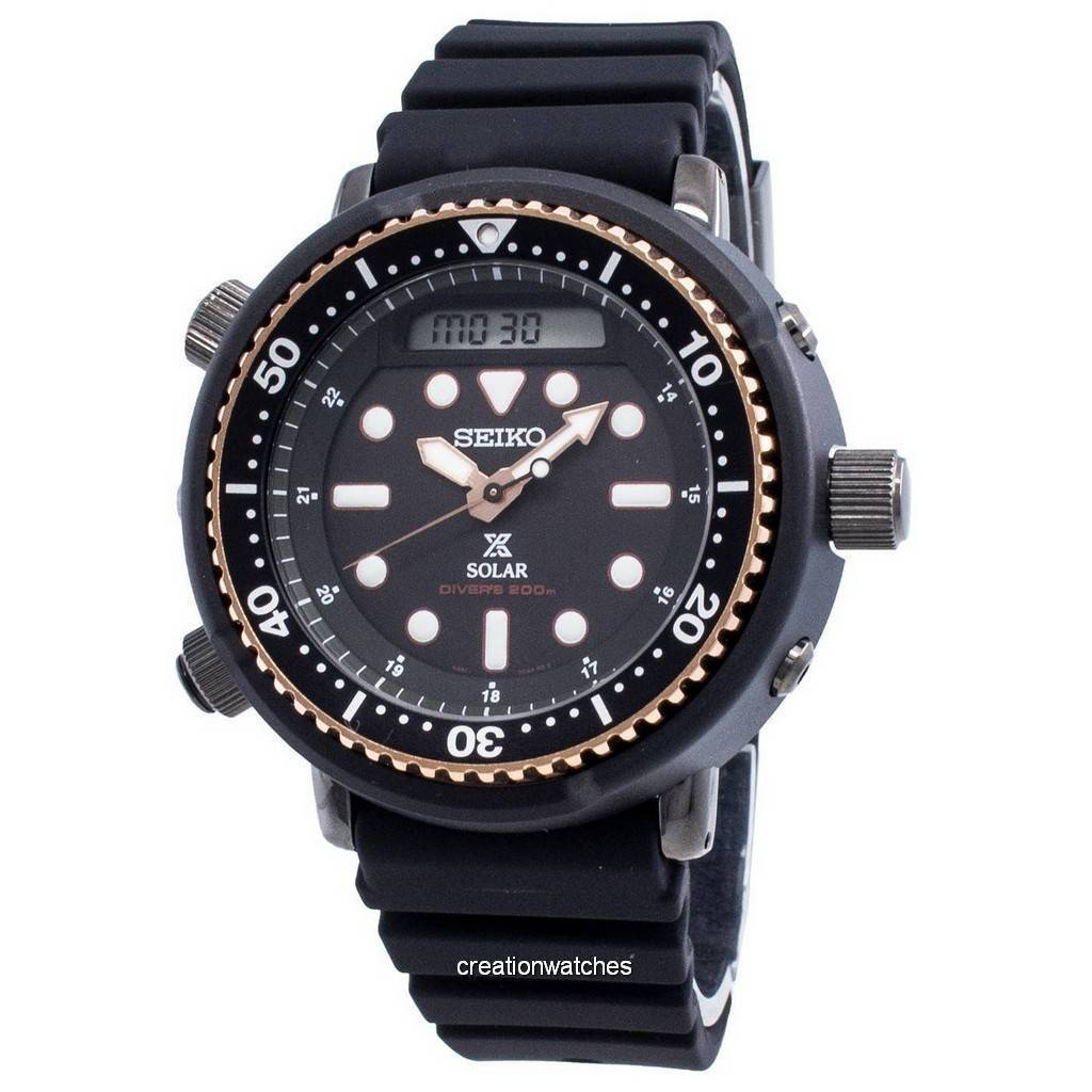 Seiko PROSPEX Diver's SNJ028P1 Solar 200M Men's Watch | Shopee Singapore