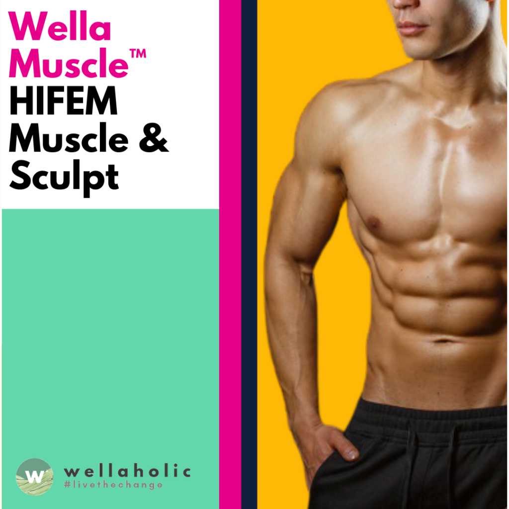WellaMuscle™ HIFEM Muscle & Sculpt (12 Sessions) (2 Probes Per Session ...