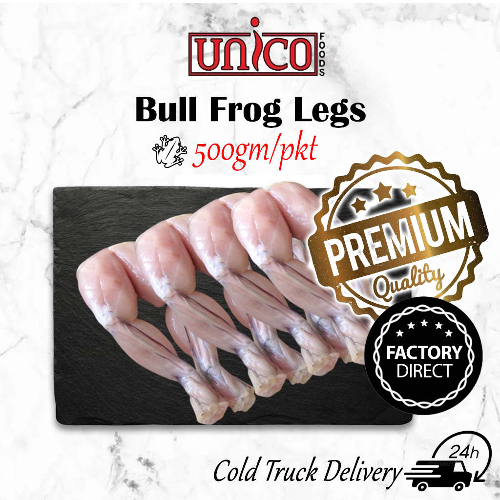 [UNICOFOODS] Frozen Frog Leg (500gm+-) | 田鸡腿 | Shopee Singapore