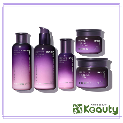 Innisfree Perfect 9 Skin, Lotion, Serum, Cream, Eye Cream | Shopee ...