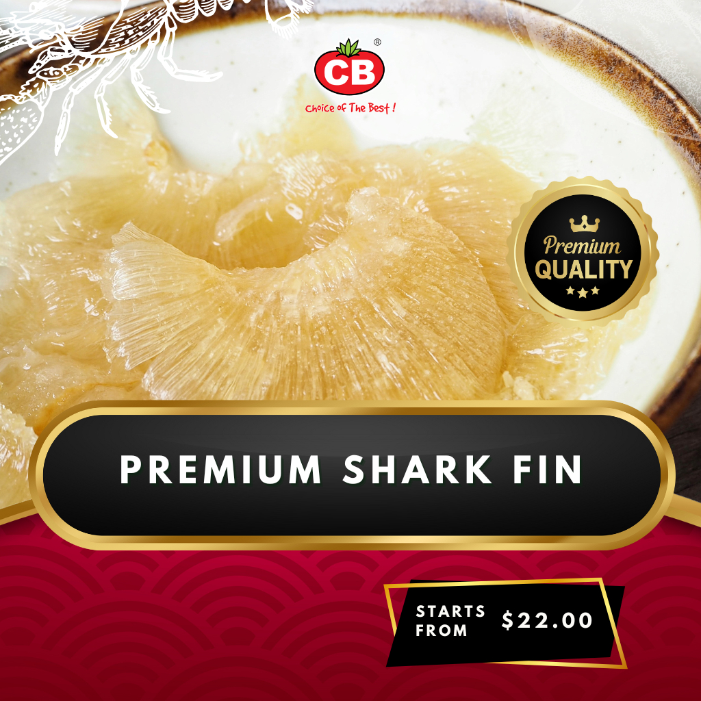 [CB] Premium Shark Fin SA - 400g / 1.2kg / 2kg | Frozen Seafood ...