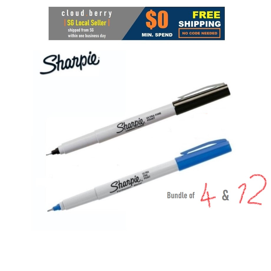 SHARPIE | ULTRA FINE | | BLACK / BLUE | EXTRA FINE | 0.3mm | ULTRAFINE ...
