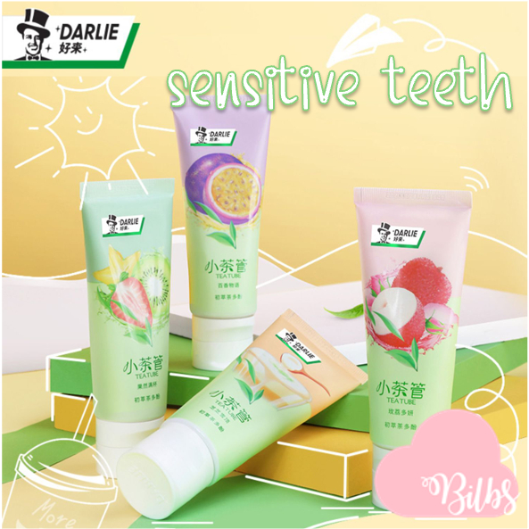 Darlie Fresh Mint Tea Toothpaste for sensitive teeth Colgate | Shopee ...