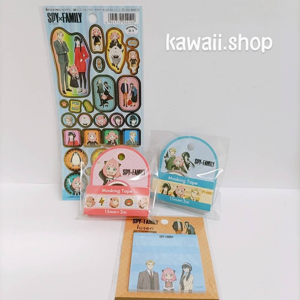 Anime SPY X FAMILY JAPAN SHOWA NOTE Post-it sticky notes Memo sheet ...