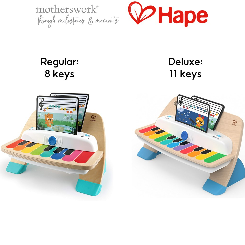Hape And Baby Einstein Magic Touch Piano Wooden Musical Toddler Toy ...