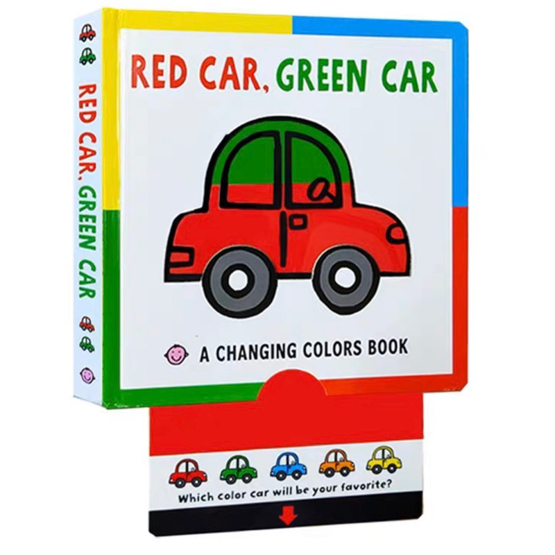 Priddy: Red Car Green Car (Board Book) | Shopee Singapore