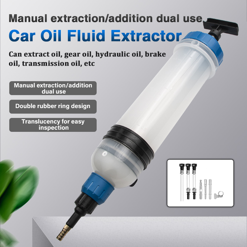 Car Oil Fluid Extractor Filling Oil Change Syringe Bottle Transfer ...