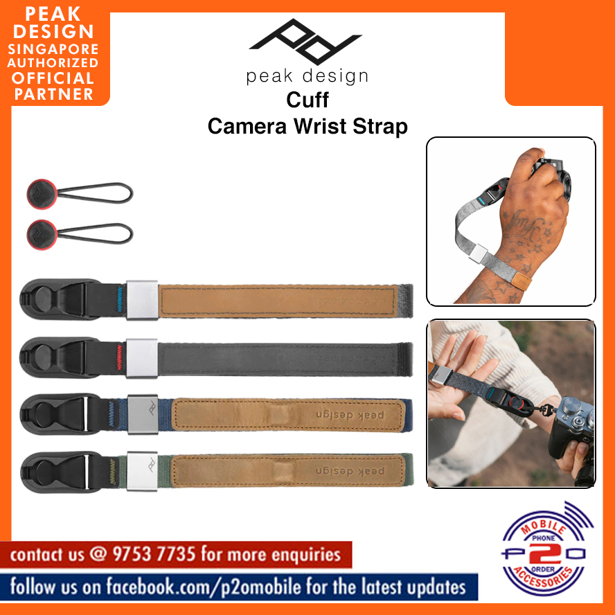 Peak Design Cuff Camera Wrist Strap | Shopee Singapore