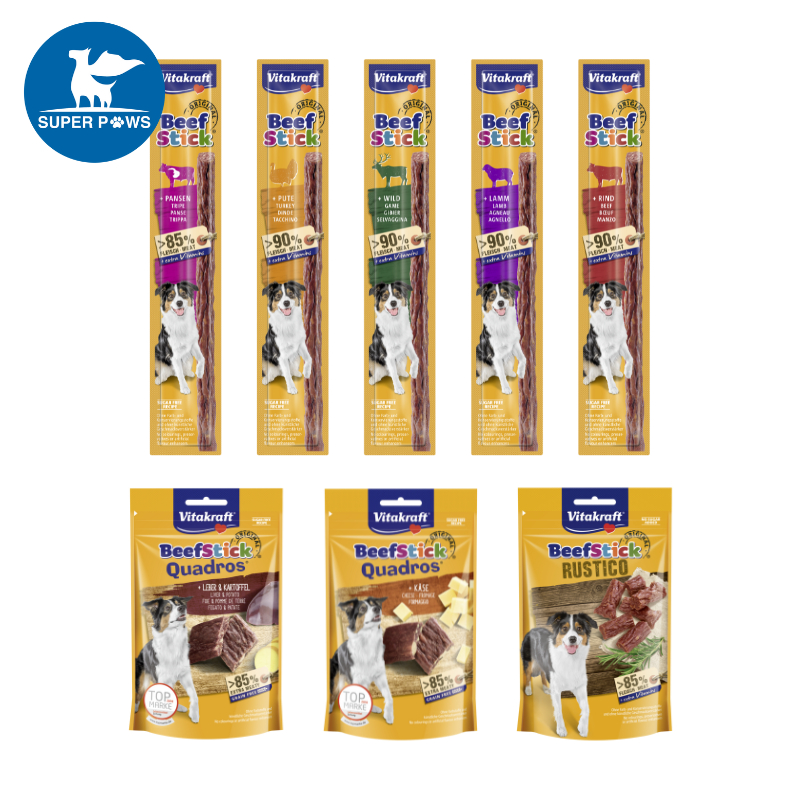 Vitakraft Beef/Fish Stick Dog Treats | Shopee Singapore