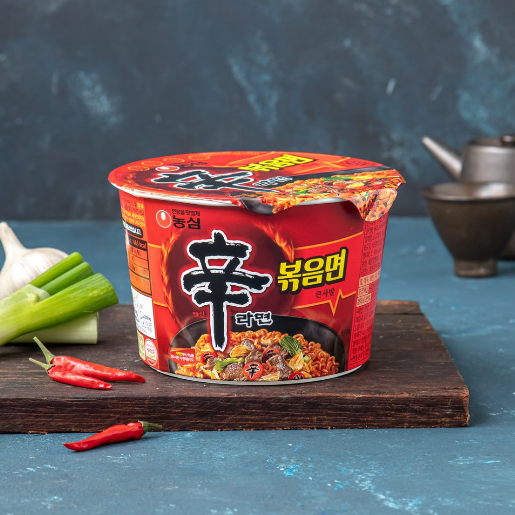 [Nongshim] Stir-fry Shin Ramen Cup 신라면 볶음면 컵 | Shopee Singapore