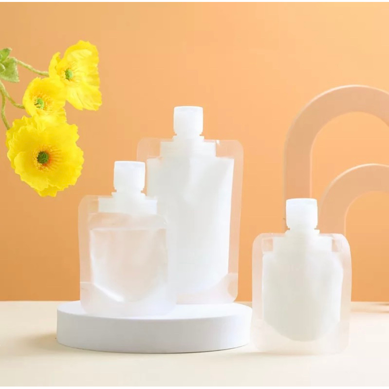 Disposable Shampoo Container Pack Travel Dispenser Bag Refillable ...