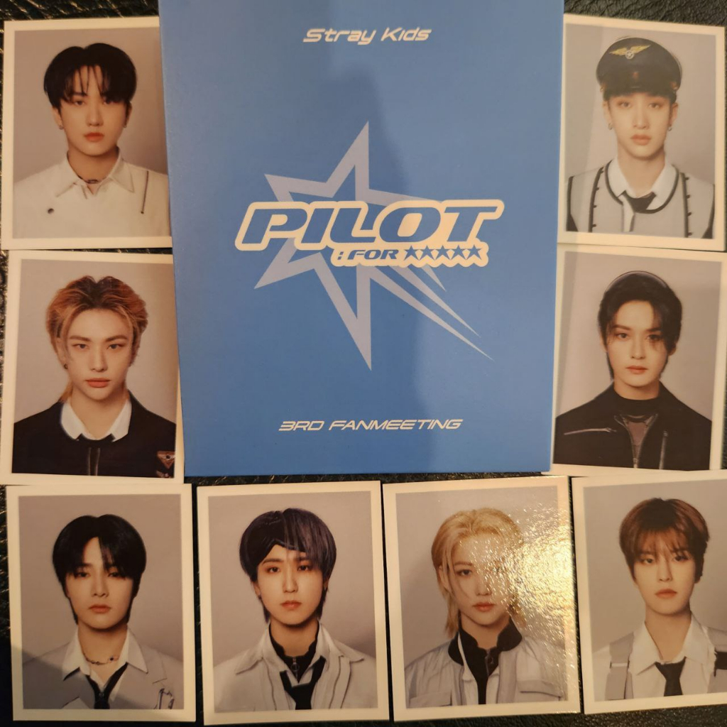 Stray kids ID PHOTO SET 3RD FANMEETING official PILOT : FOR 5star MD ...