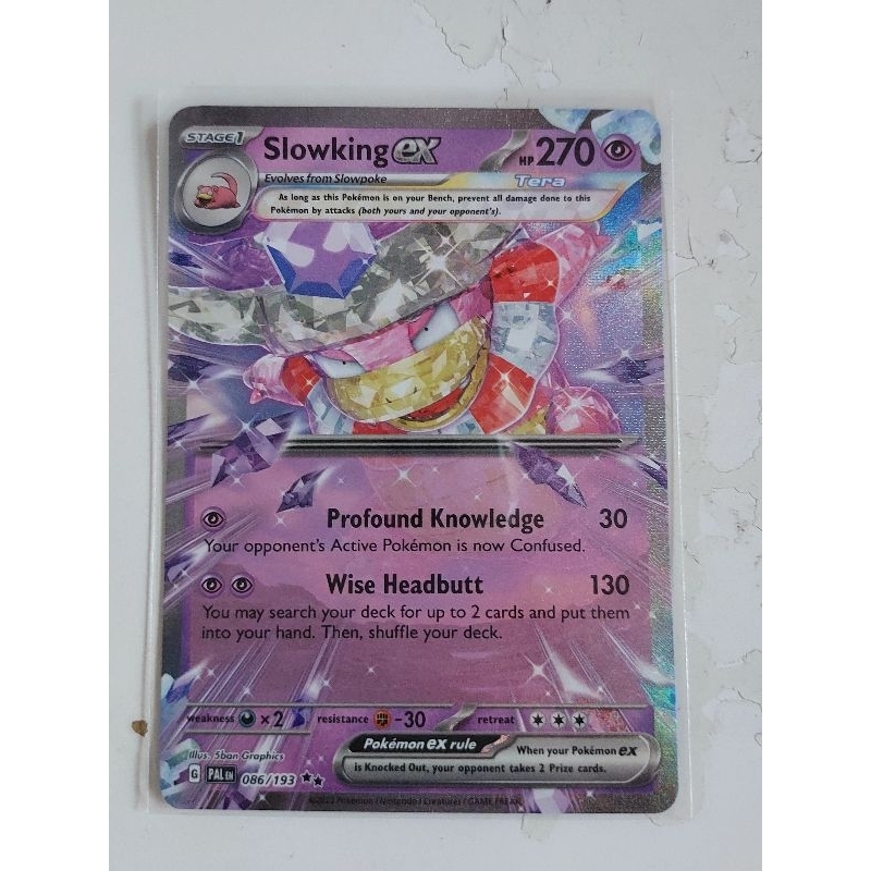 Pokemon slowking ex paldea evolved card | Shopee Singapore