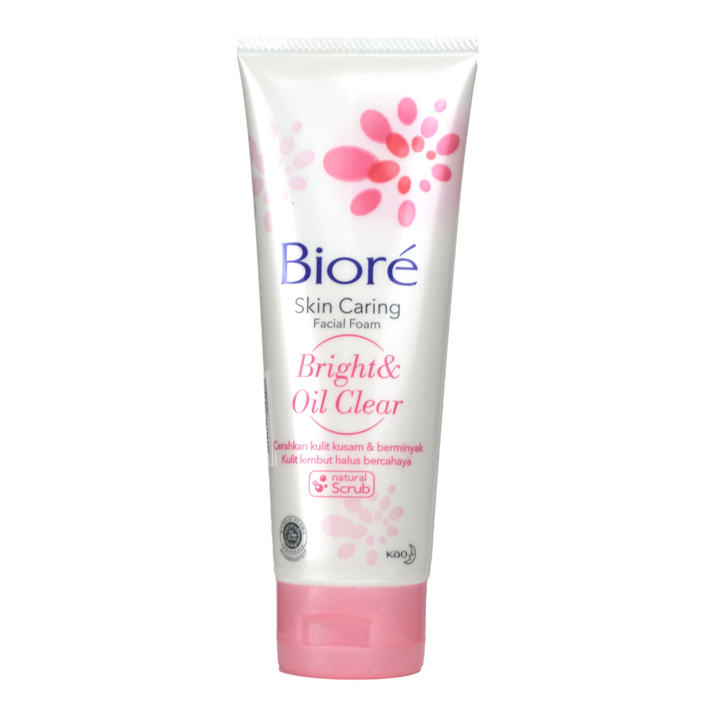 Biore Facial Foam 100g Bright & Oil Clear | Shopee Singapore