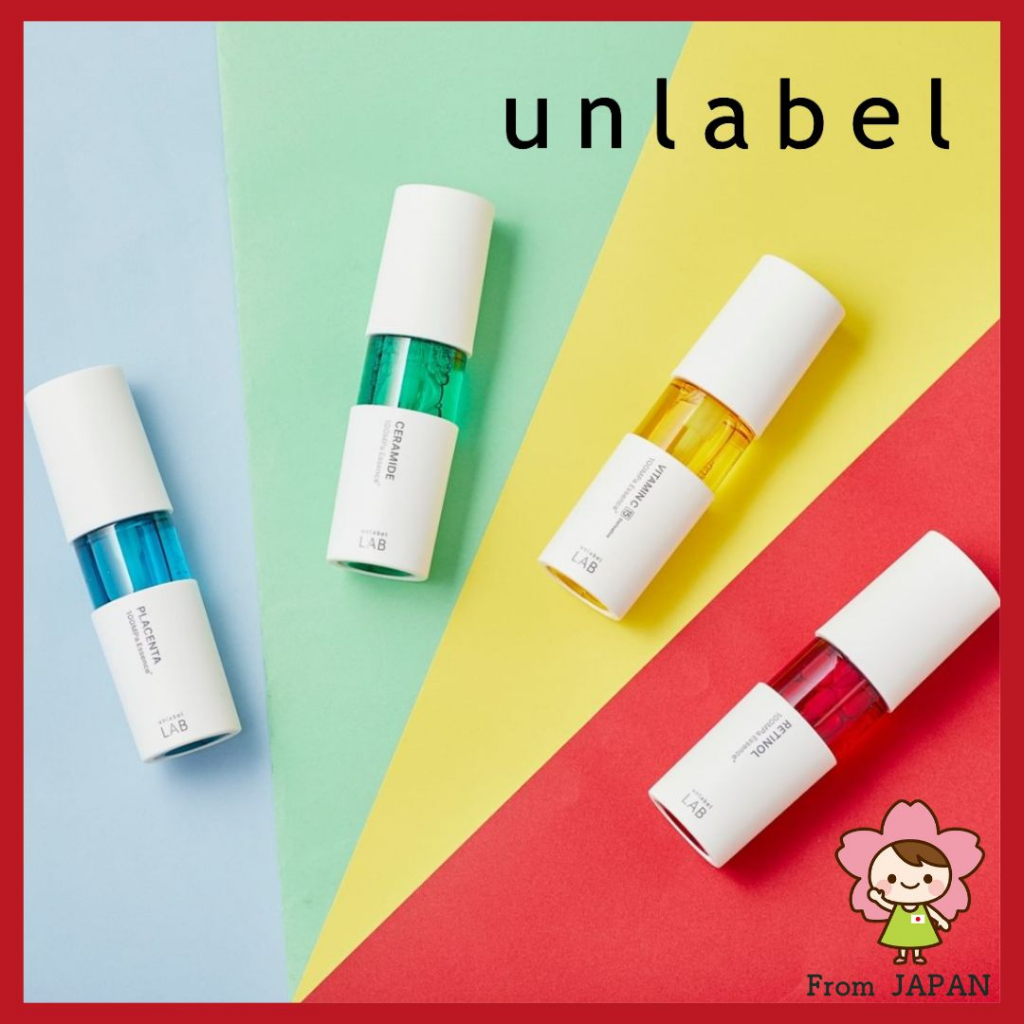 Unlabel LAB Essence 4Types (50ml) VITAMIN C/RETINOL/PLACENTA/CERAMIDE ...