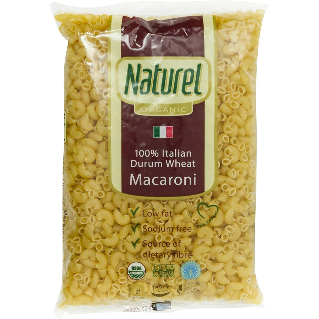 Naturel Organic Macaroni 500g | Shopee Singapore