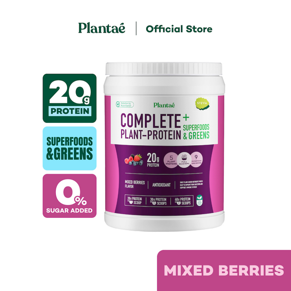 [Discount 5% - Plantae5] Plantae Complete Plant Protein, Superfoods ...