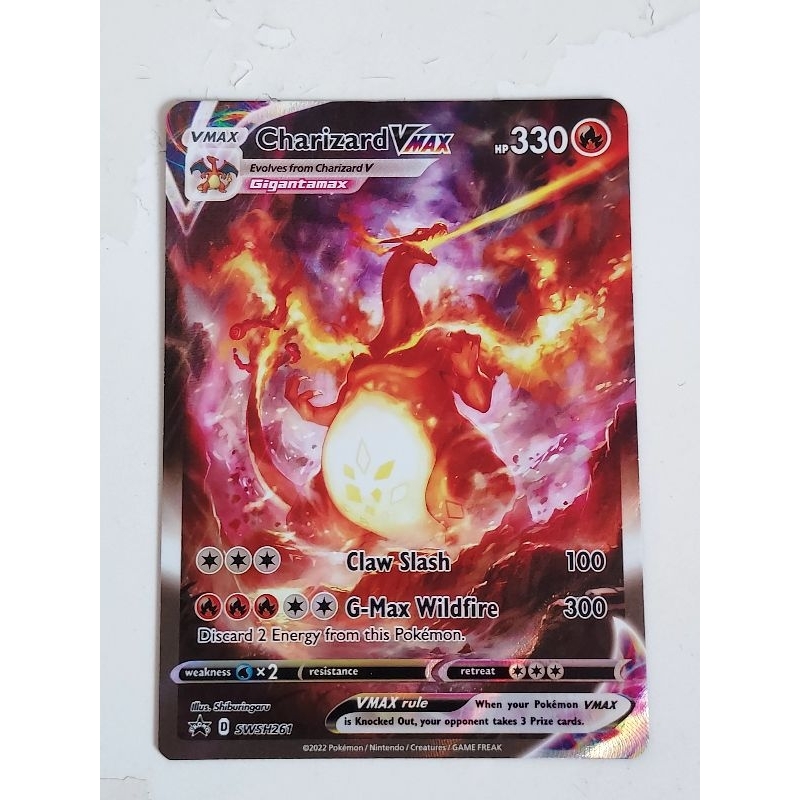 Pokemon swsh261 charizard vmax promo card | Shopee Singapore
