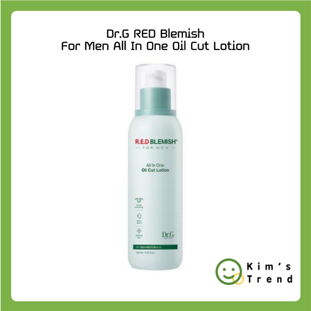 [Dr.G] RED Blemish For Men All In One Oil Cut Lotion (150ml) Facial ...