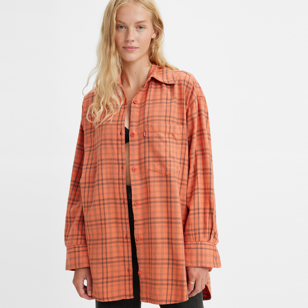Levi's® Women's Nola Oversized Shirt A3362-0017 | Shopee Singapore