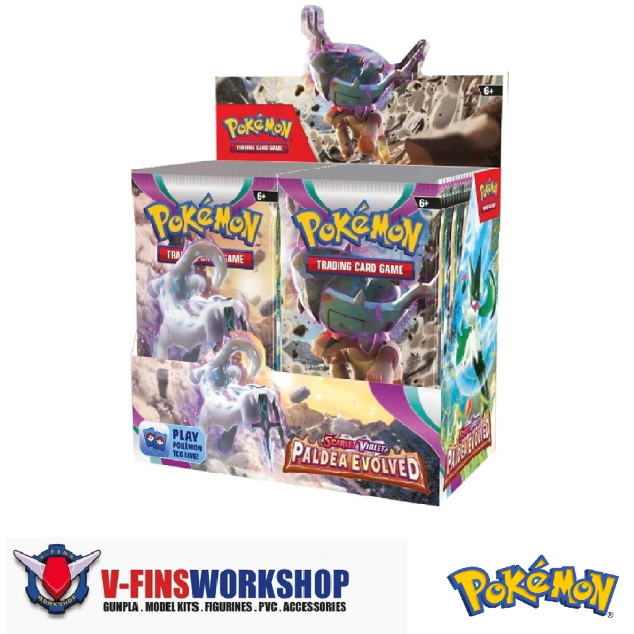 Pokemon TCG (English) - SV02 "Paldea Evolved" Booster Box (36 packs ...