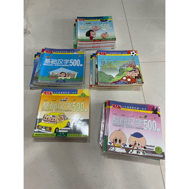 Montessori Basic Chinese 500 sage formula | Shopee Singapore