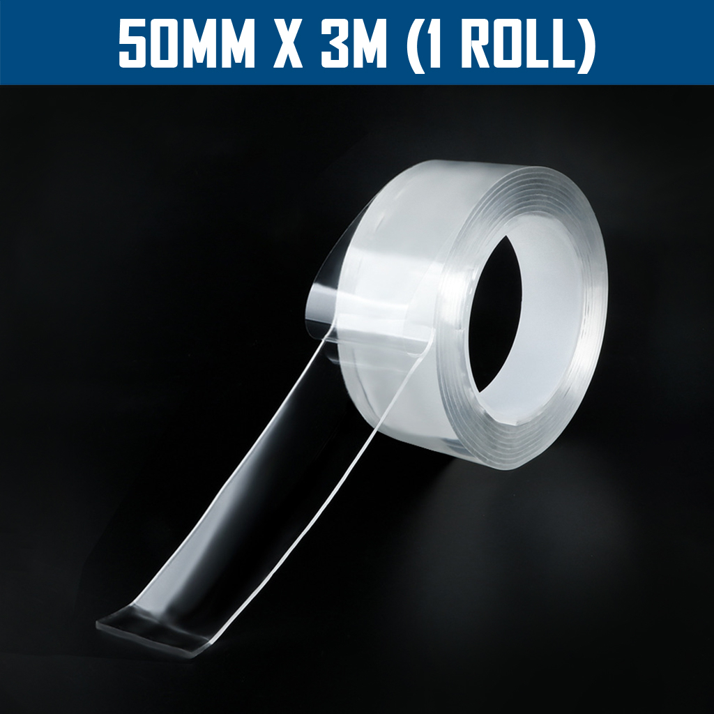 SG Nano Grip Tape - Removable Strong Multipurpose Washable Double Sided Clear Adhesive ...