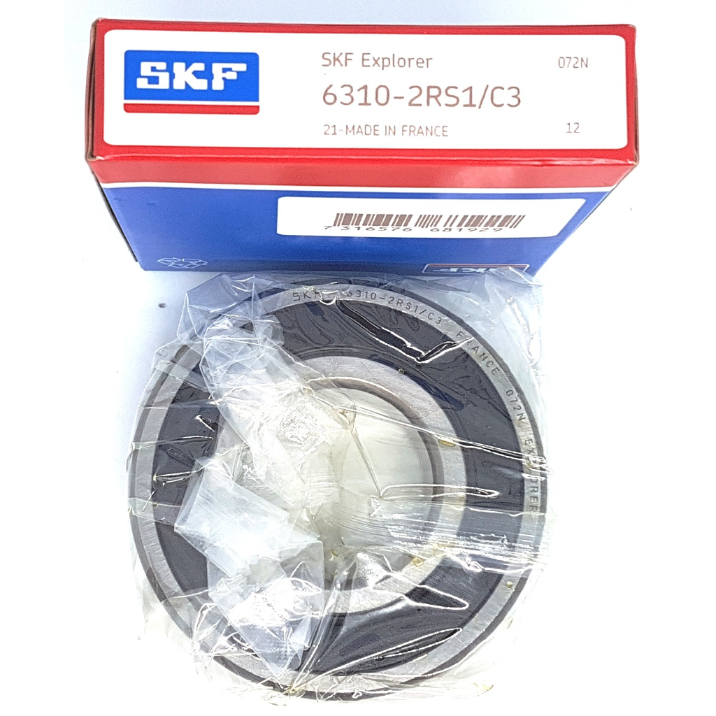 SKF Bearing (2RS1/C3) 6310 Rubber Cover 100% Original | Shopee Singapore