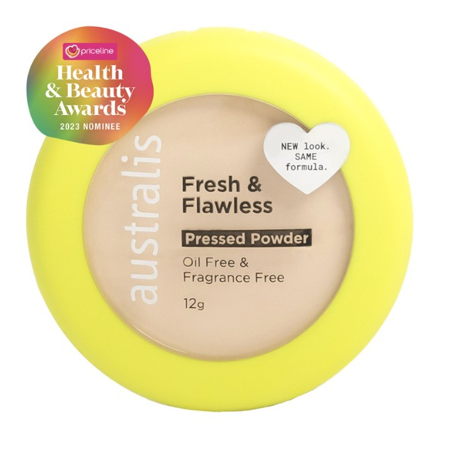 Australis Fresh & Flawless Pressed Powder | Shopee Singapore