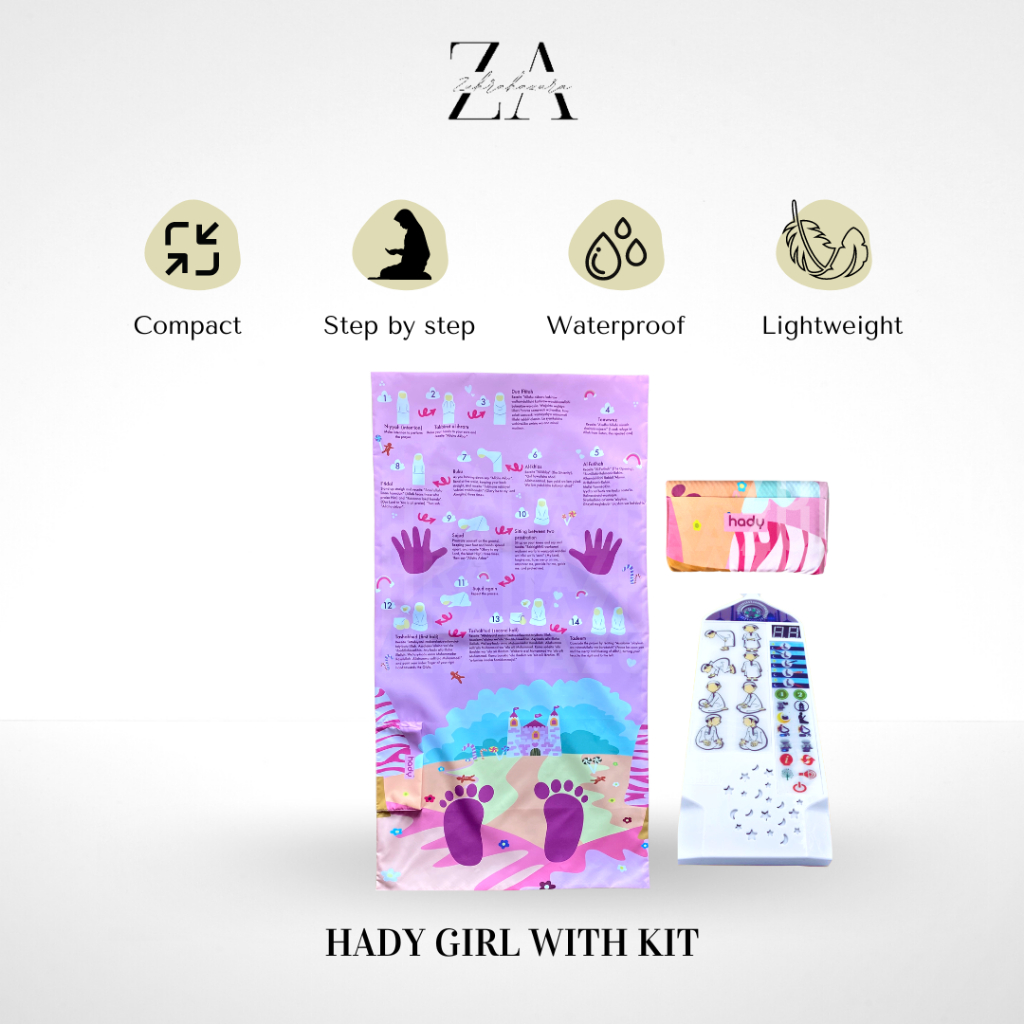 Hady Prayer Mat & Interactive Prayer Kit for Children & Adults ...