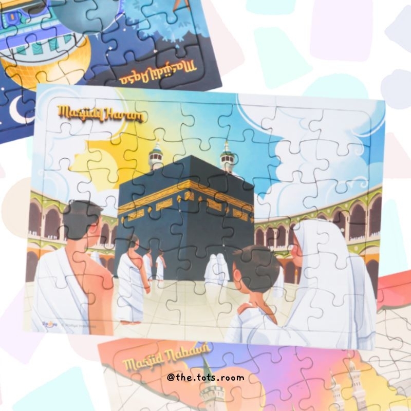 [SG SELLER] *New Version* 3 Masjid Utama Islamic Mosque Puzzle (Makkah ...