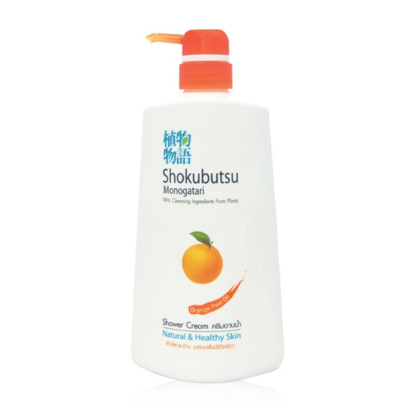 Shokubutsu Monogatari Shower Cream Body Wash 500ml - 99% Cleansing ...