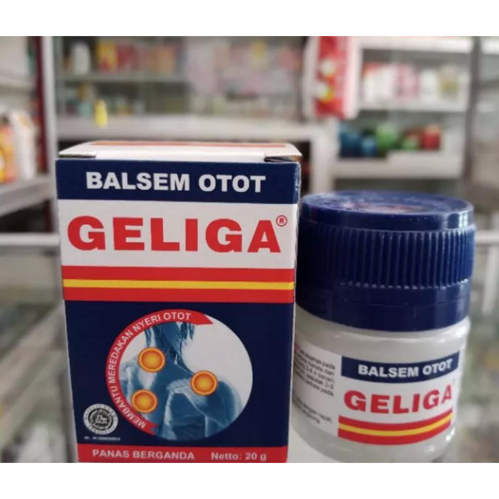 [Ready in SG] Balsem Otot GELIGA Muscle Balm 20 gram 40 gram | Shopee ...