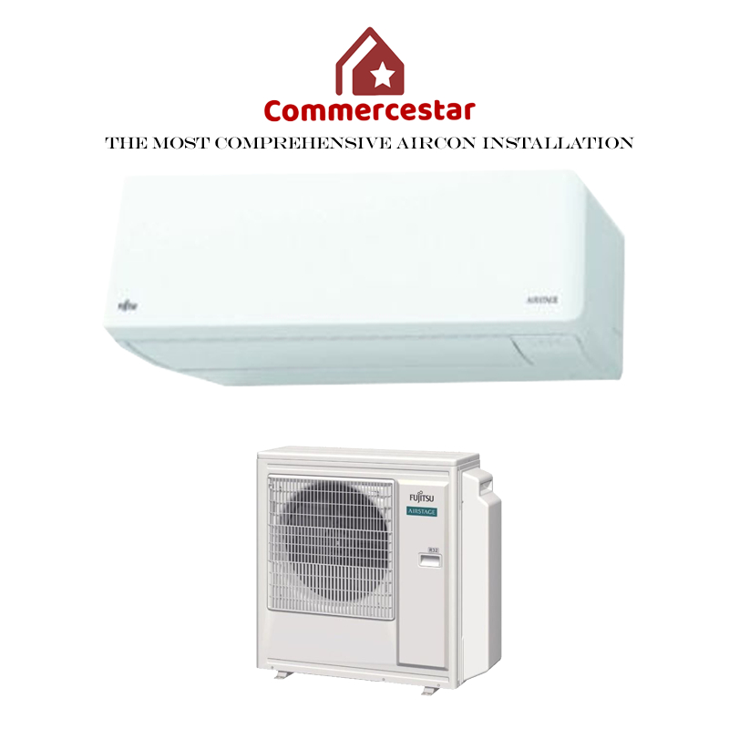 FUJITSU AIRSTAGE R32 SYSTEM 1 (INSTALLATION INCLUDED FREE UPGRADED ...