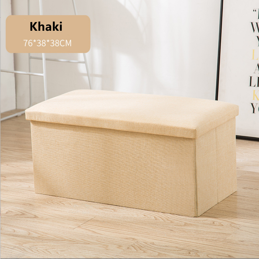 Multifunctional Storage Stool Storage Box Folding Toy Storage Box ...