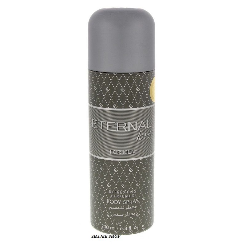 ETERNAL LOVE FOR MEN REFRESHING PERFUMED BODY SPRAY 200 ML | Shopee ...